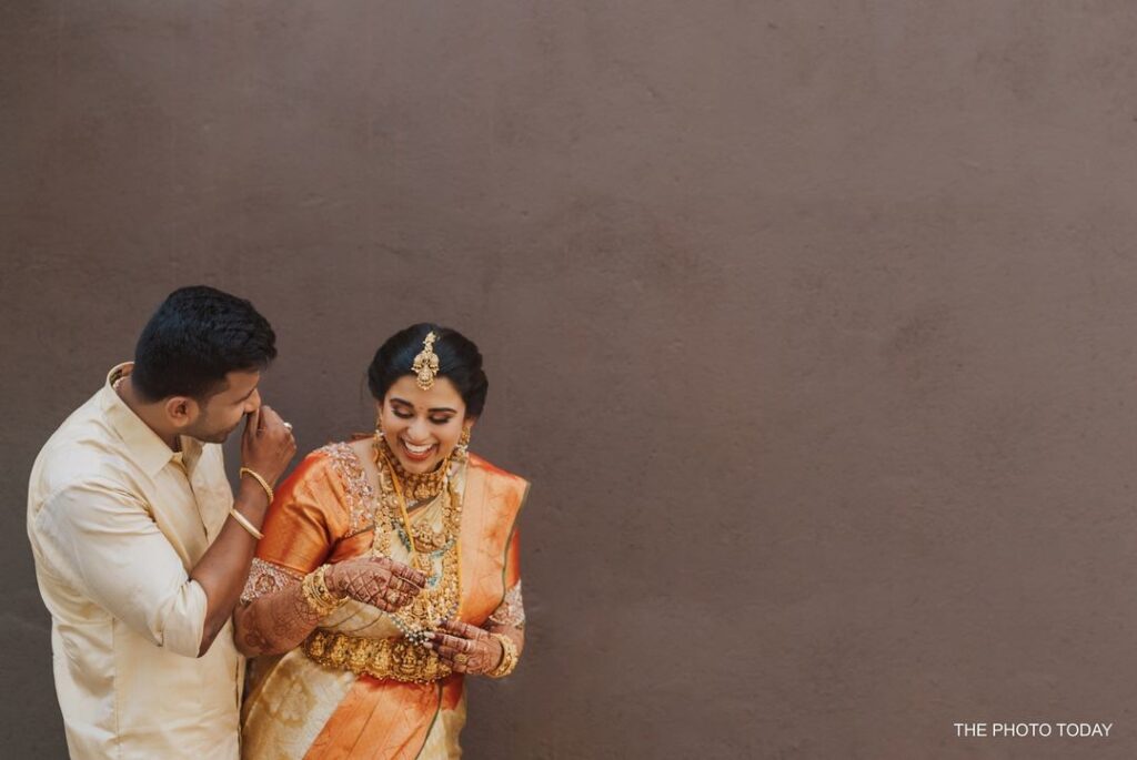 Ethereal Golden Hour Bridal Photoshoot | swathi kumaresh & mani | PhotoToday Photography ...
